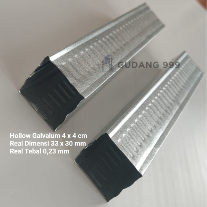 Jual Hollow 4x4 0,3mm THM / Holo Gypsum GRC / Hollow Plafon / Holow ...