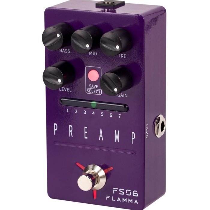 Jual Flamma Fs06 Digital Preamp Pedal Guitar Effects Pedal | Shopee ...