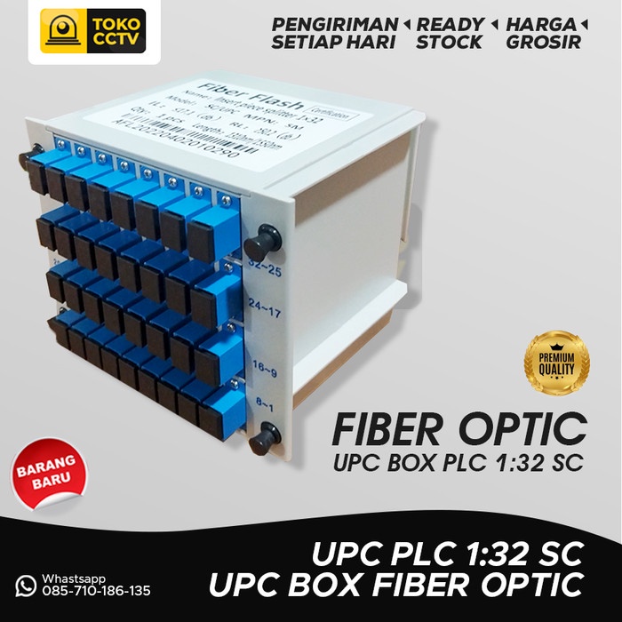 Jual MUST HAVE!! PASSIVE SPLITTER PLC BOX 1:32 SC UPC PLC 1:32 SC UPC BOX FIBER OPTIC TERBARU ...