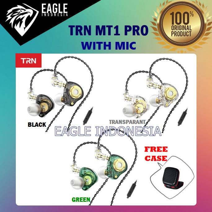 Jual TRN MT1 PRO HiFI 1 DD - Dynamic In-ear Earphone Bass Sport WITH ...