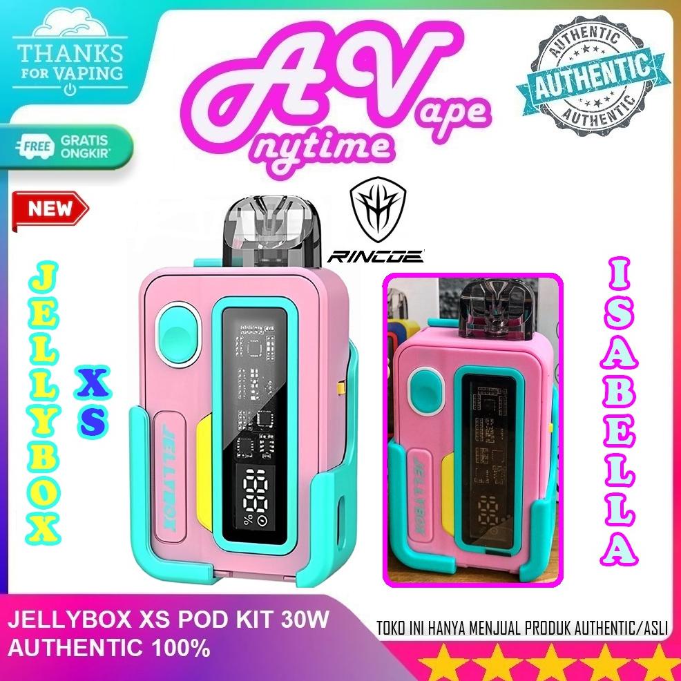 Jual AMAN Rincoe JellyBox XS Pod Kit 30W 3-color led lights Authentic ...