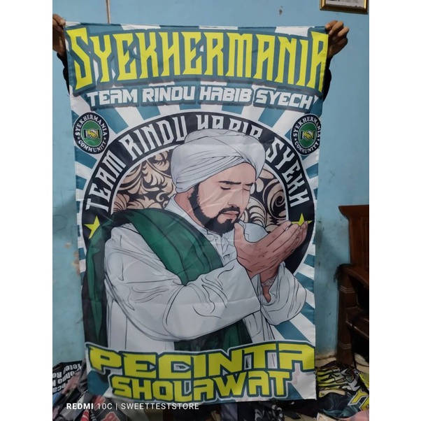 Jual FREE ONGKIR. FREE STICKER, BENDERA AZZAHIR, BENDERA MAJELIS ...