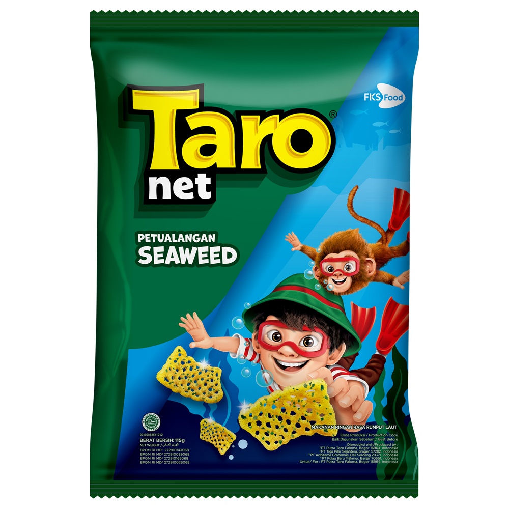 Jual Taro Net Snack Seaweed 115 g | Shopee Indonesia