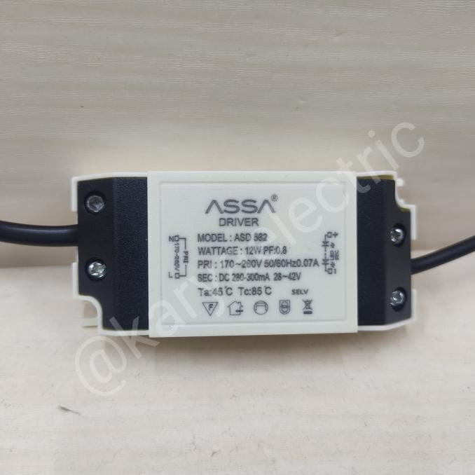 Jual ;&&&&] ASSA BALLAST TRAFO BALAS LED DRIVER ASD 582 12WATT 12 WATT ...