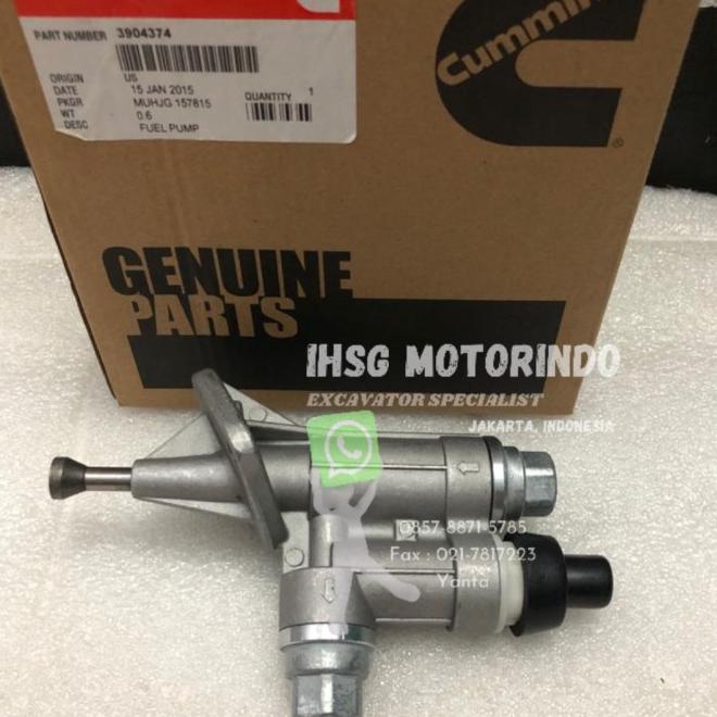 Jual 4937767 3918076 3918000 Fuel Transfer Pump Cummins 4Bt 6Bt ...