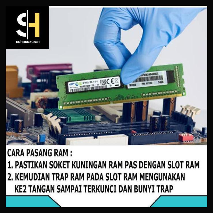 Jual RAM PC 4gb - DDR3 - 2rx8 - PC3 - 12800U - MERK SAMSUNG suhasuzuran ...