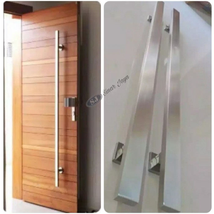 Jual Handle Pintu Rumah Minimalis Tarikan Gagang Pintu Panjang 120Cm ...