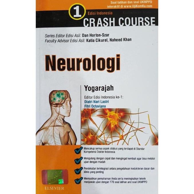 Jual [ORIGINAL] Crash Course Neurologi - Yogarajah | Shopee Indonesia