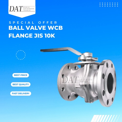 Jual 4" Stop Kran Ball Valve WCB Type Flange JIS 10K Size 4 Inch | Shopee Indonesia