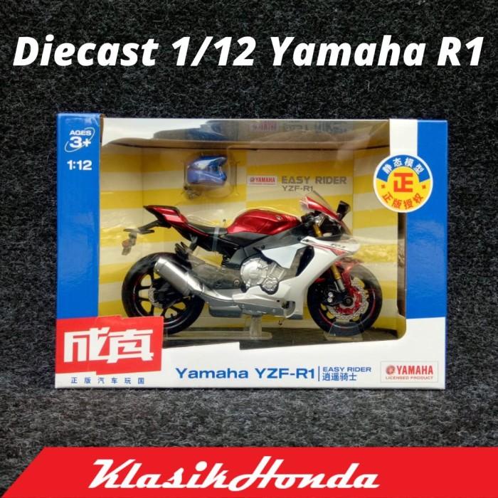 Jual Diecast 1/12 New Yamaha Yzf R1 | Shopee Indonesia