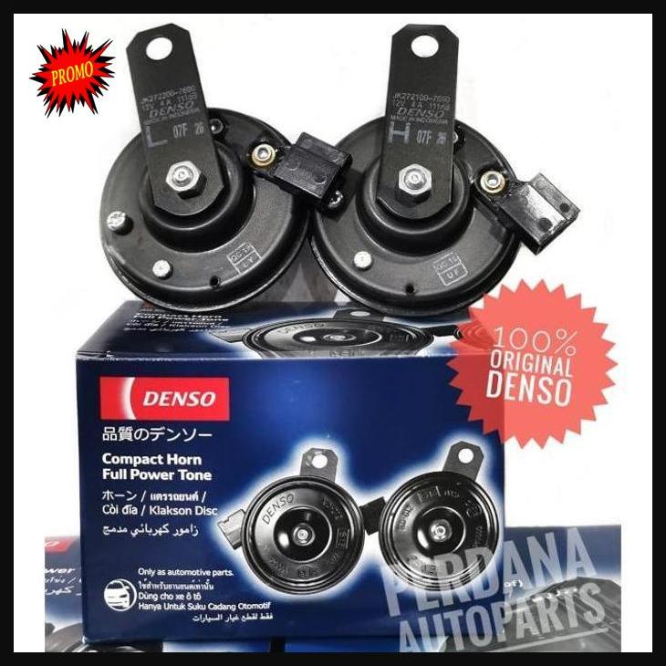 Jual Klakson Keong DENSO Waterproof Single Pin Innova Fortuner Agya ...