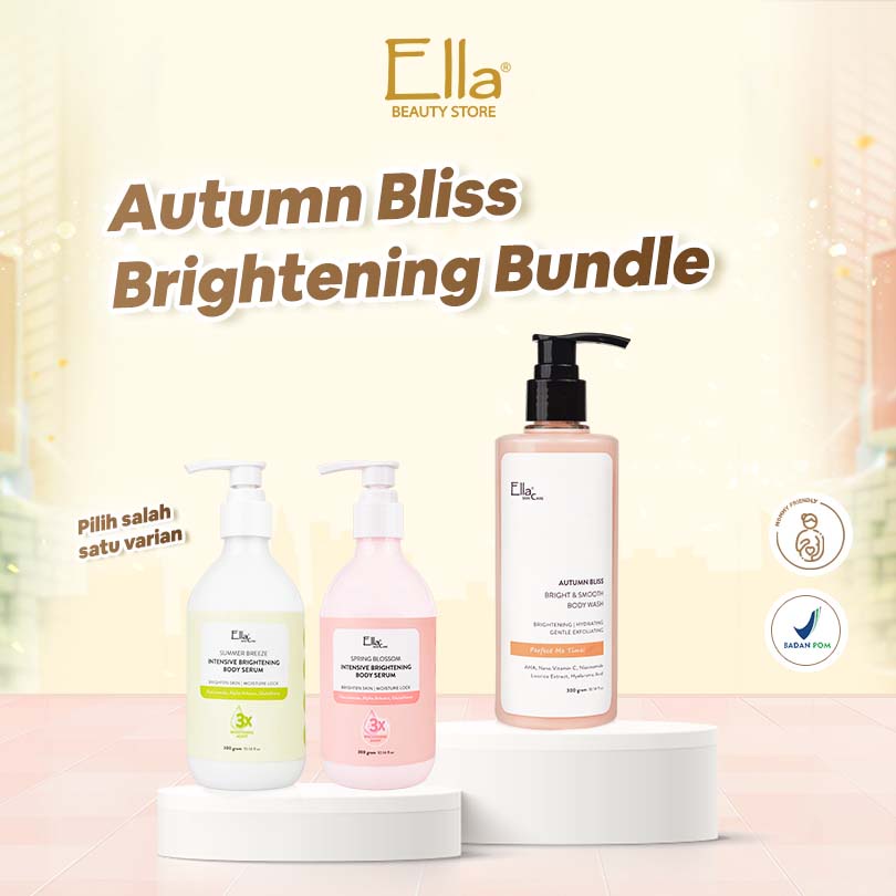 Jual Ella Skincare 2in1 Brightening Bundle - Double Bright and Moisture ...