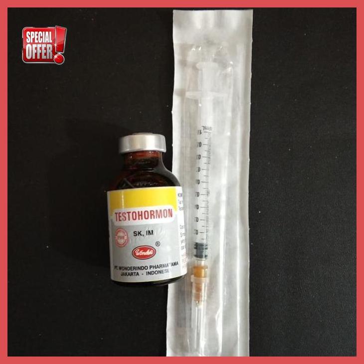 Jual TESTOHORMON INJEKSI hormon kawin reproduksi hewan jantan betina ...