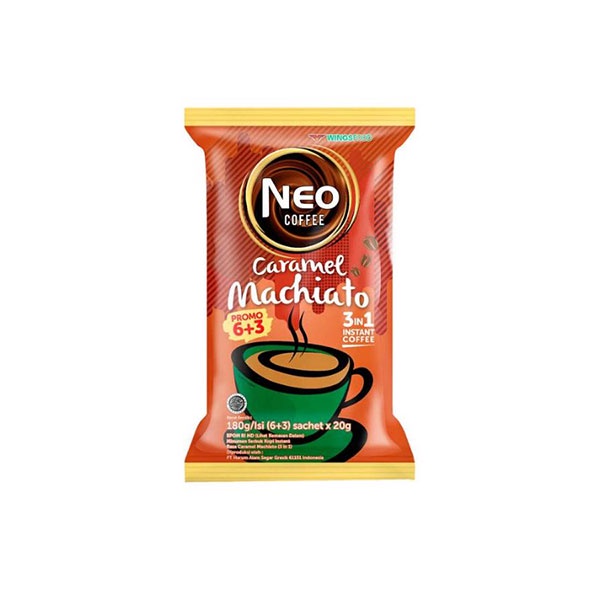 Jual NEO COFFEE CARAMEL MSCHIATO ISI 6 SACHET X 20 GR - KOPI | Shopee ...