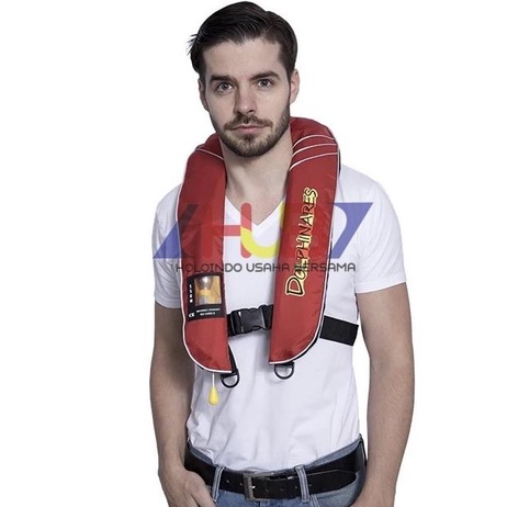 Jual inflatable life jacket dolphinares / pelampung gas CO2 | Shopee ...