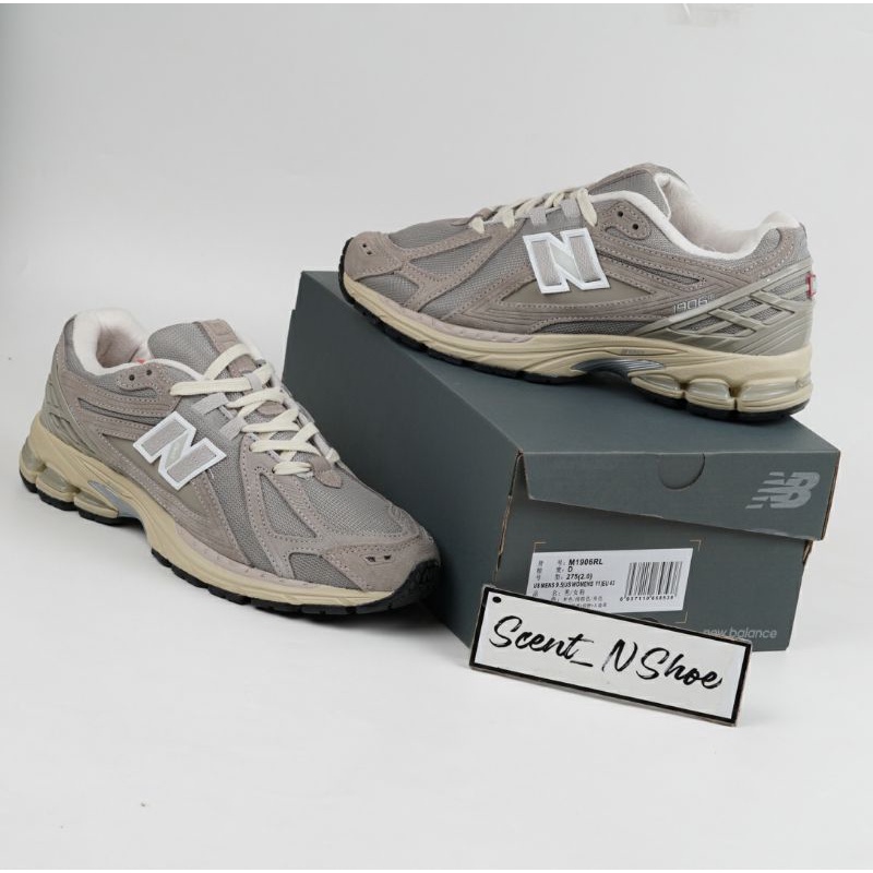 Jual Sepatu New Balance 1906 M1906RL Elephent Beige Grey | Shopee Indonesia