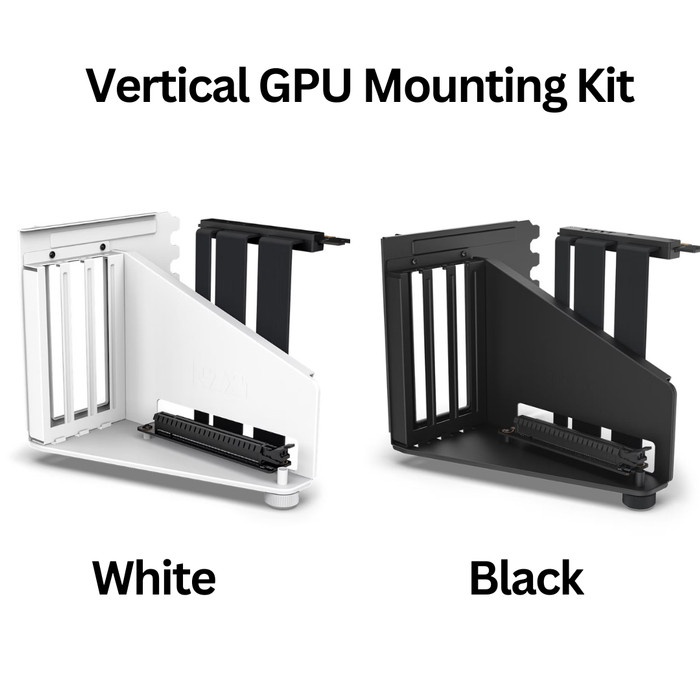 Jual NZXT Vertical GPU Mounting Kit - GPU Holder & PCIe 4.0 Riser Cable ...