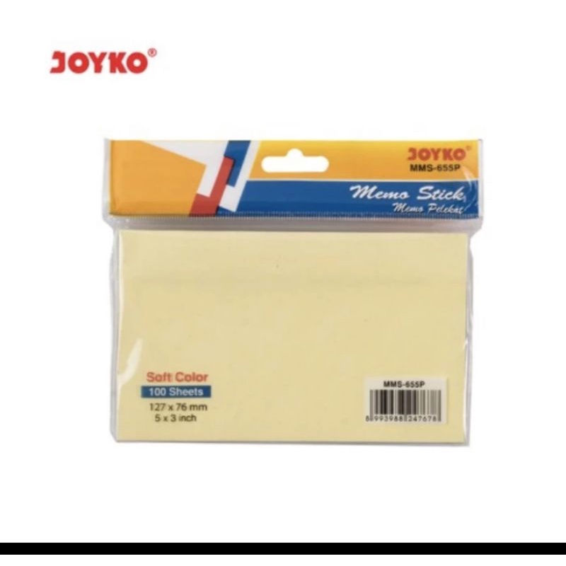 Jual Sticky notes Joyko 655P kertas memo tempel 655 index mark | Shopee ...