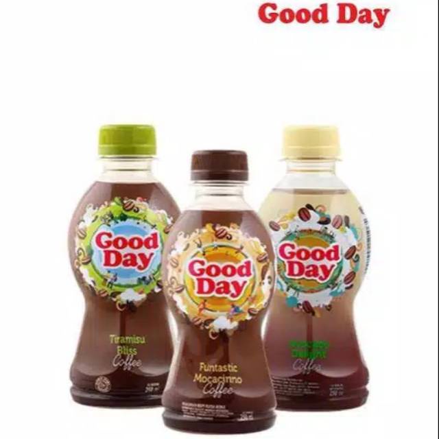 Jual Kopi Good Day Botol Funtastic Mocacinno, Original Cappuccino ...