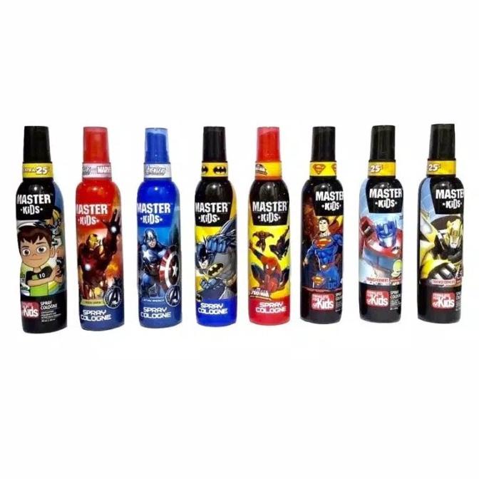 Jual MASTER KIDS SPRAY COLOGNE 100ML | Shopee Indonesia