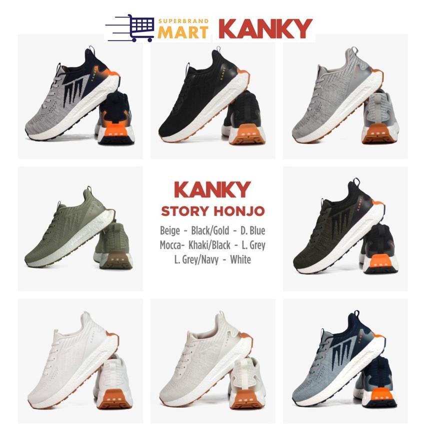 Jual GYD583 Sepatu Kanky Story Honjo Sneakers Casual Sport Running ...