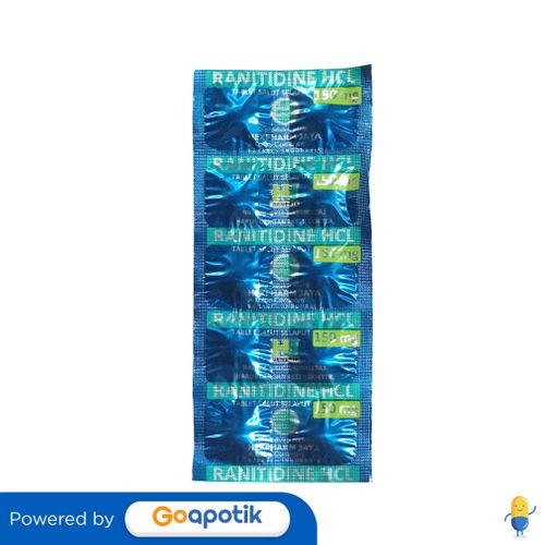Jual RANITIDINE HEXPHARM 150 MG STRIP 10 TABLET | Shopee Indonesia