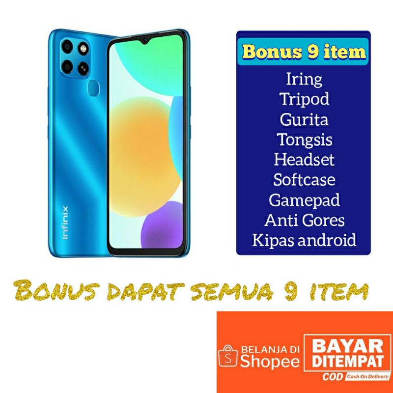 Jual Infinix Smart 6 Ram 2GB/32GB + 3GB/64GB Garansi Resmi Infinix 1 ...