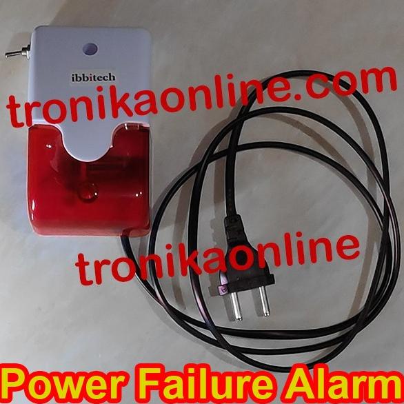 Jual Alarm Listrik Padam Power Failure Alarm PLN Mati Lampu Sensor ...