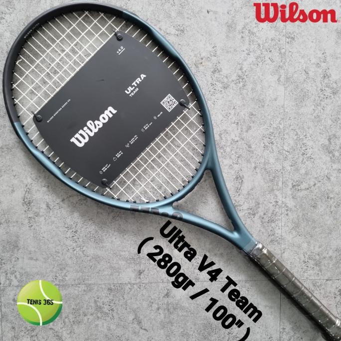 Jual Raket Tenis Wilson Ultra Team V4 ( 280G / 100" ) | Shopee Indonesia