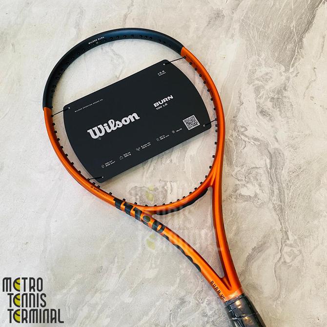 Jual Wilson Burn 100LS / 100 LS V5 2023 ( Raket Tenis ) | Shopee Indonesia