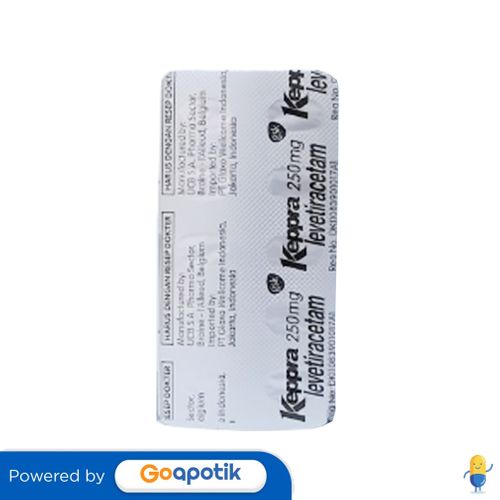 Jual KEPPRA 250 MG STRIP 10 TABLET | Shopee Indonesia