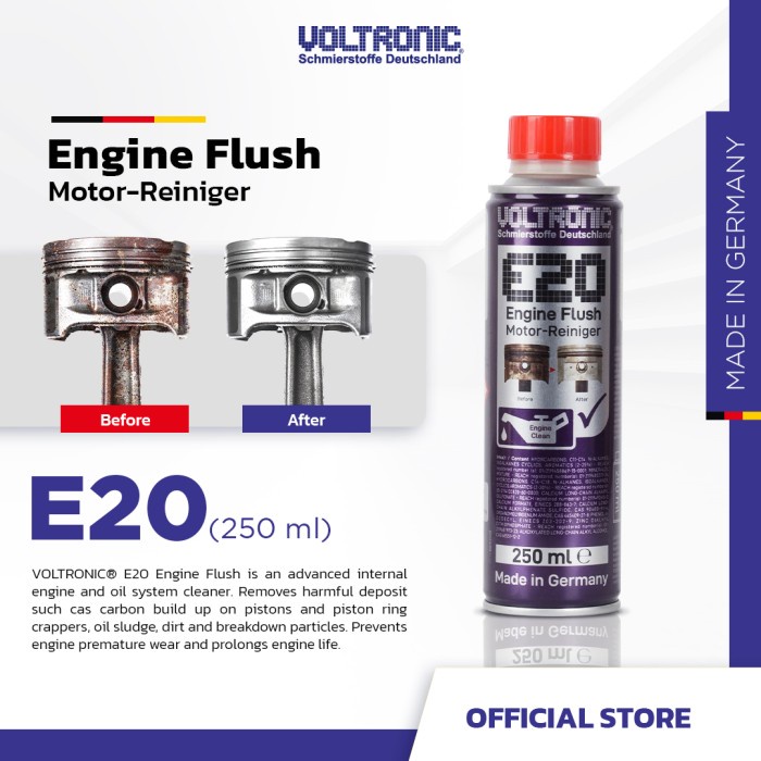 Jual VOLTRONIC E20 - ENGINE FLUSH | Shopee Indonesia