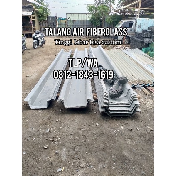 Jual Talang Air Fiber Gutter,Talang Air fiber Talang Air Fiberglass ...