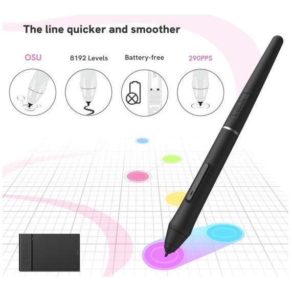 Jual New!! Veikk 430 Graphics Menggambar Tablet Digital Pen ...