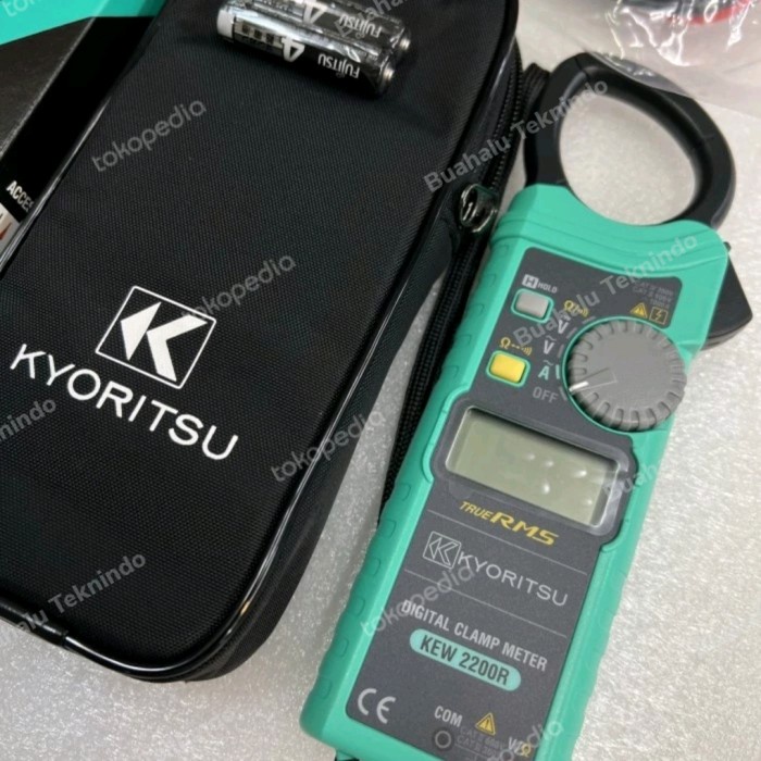 Jual Clamp Meter Kew Snap True RMS AC 1000 Kyoritsu 2200R | Shopee Indonesia