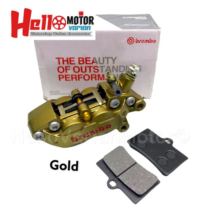 Jual New Kaliper Big Pot Axial 4 Piston Model Kiri Dan Kanan Free Kampas Kode 060 | Shopee Indonesia