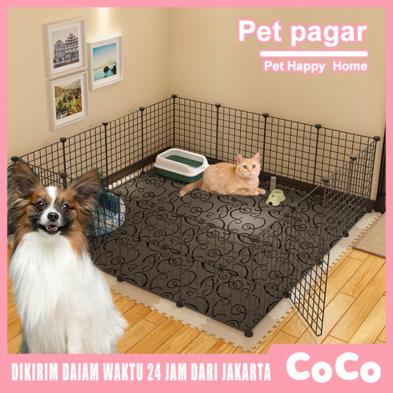 Jual 20Pcs Kandang Kucing Kandang Anjing Pagar Kucing Anjing Pet Cage ...