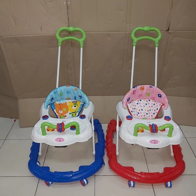 Jual QcY Baby walker HOKIKU 817 - 827 Musik dan dorongan dengan roda ...