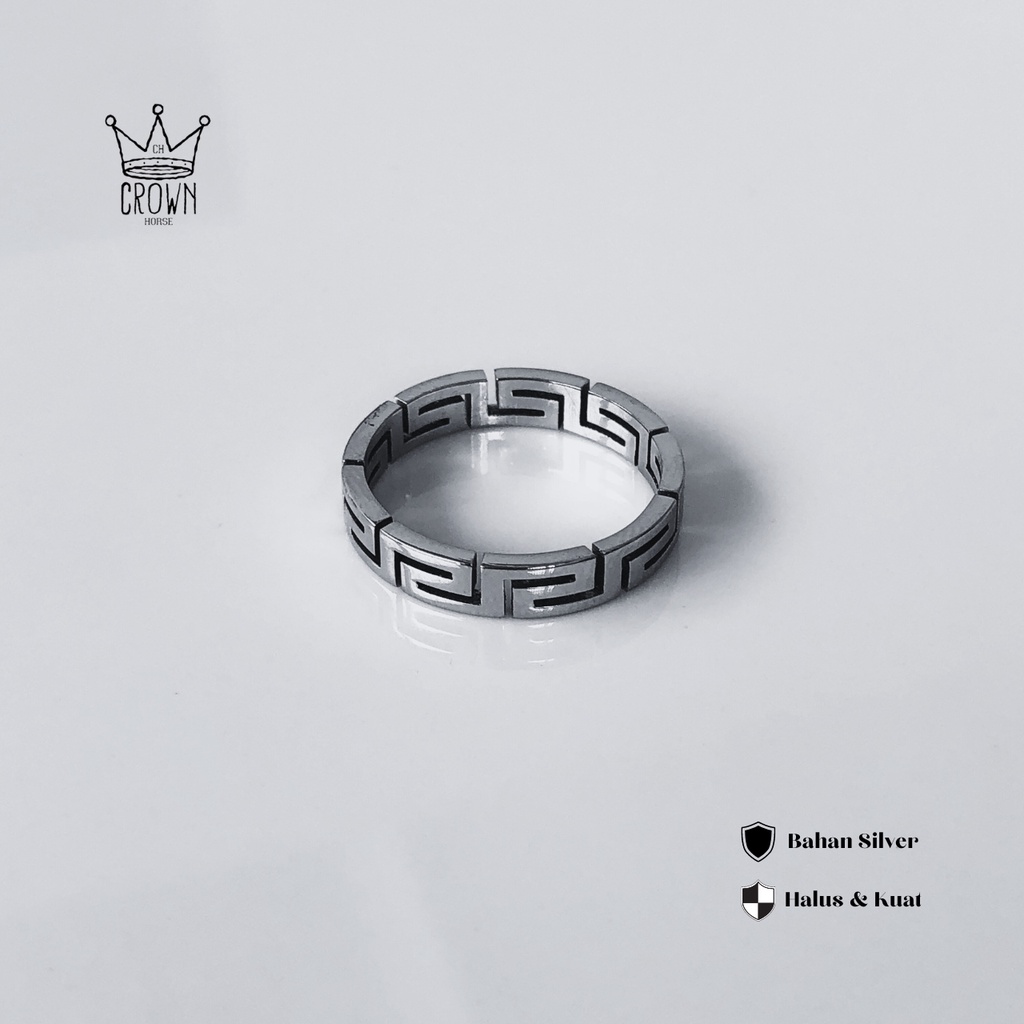 Jual ZUMA RING BY CROWN // CINCIN ZUMA PRIA WANITA TITANIUM STAINLESS ...