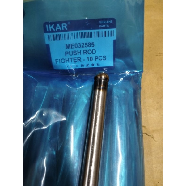 Jual 10pcs push rod valve sumpit klep fuso fighter 6d14 6d15 6d16 ...
