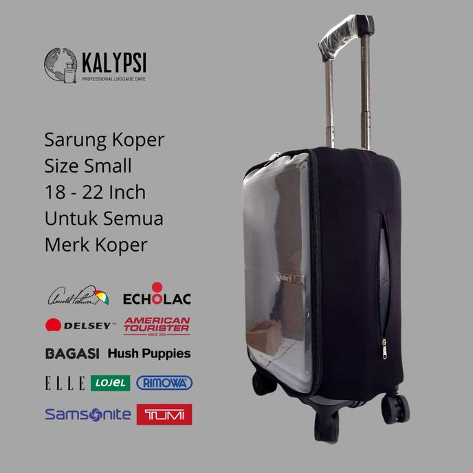 Jual Sarung Koper Pelindung Koper Luggage Cover Ukuran Small 18 - 20 ...
