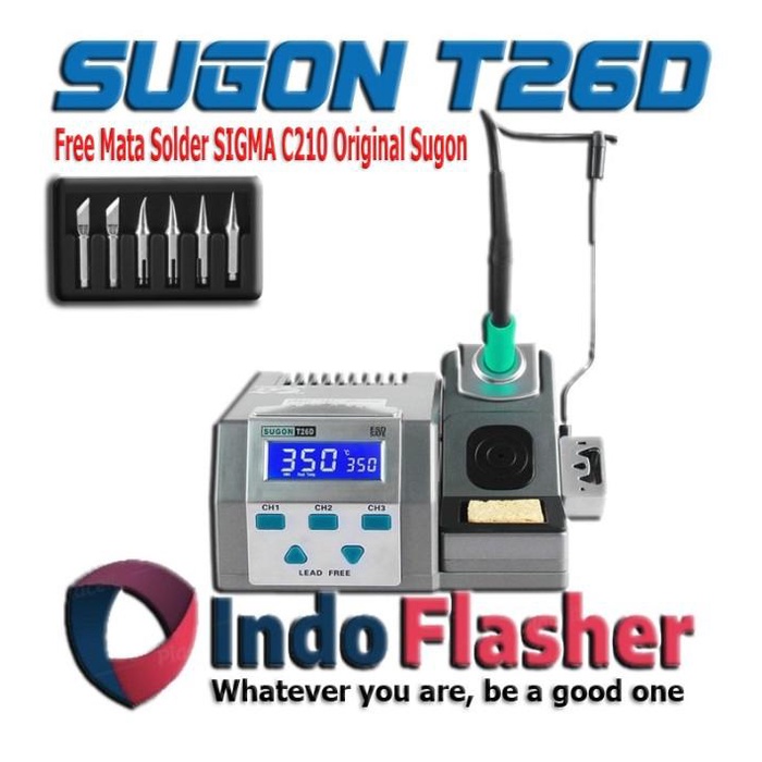 Jual SUGON SOLDERING STATION SUGON T26 SUGON T26D SUGON SOLDER IPHONE ...