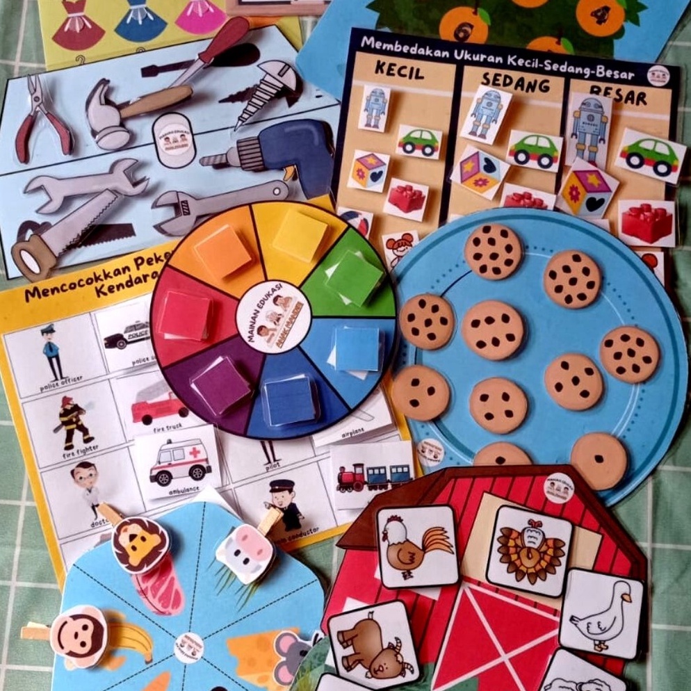 Jual CHEKOUT MAINAN EDUKASI EDUKATIF ANAK BALITA 2 3 4 5 6 TAHUN ...