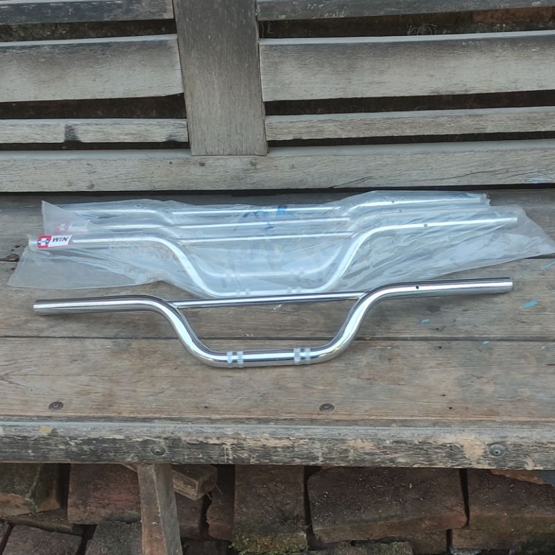 Jual Stang Honda Win Win 100 Palang Model Trail Besi Tebal Chrome ...