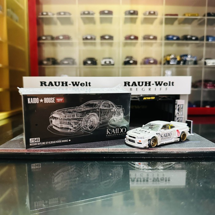 Jual MUST HAVE!! MINI GT X KAIDO HOUSE CHASE KHMG049 NISSAN SKYLINE GTR ...