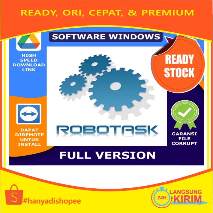 Jual Monochome | Full Activated RoboTask 2023 Versi 9.5.0.1108Software PC Garansi Pro Lifetime ...