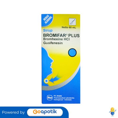 Jual BROMIFAR PLUS SYRUP 60 ML | Shopee Indonesia