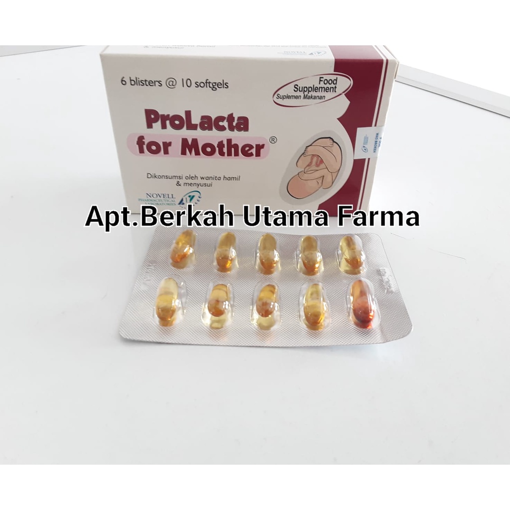 Jual Prolacta for Mother Box isi 60 Kapsul - Vitamin Ibu hamil | Shopee ...