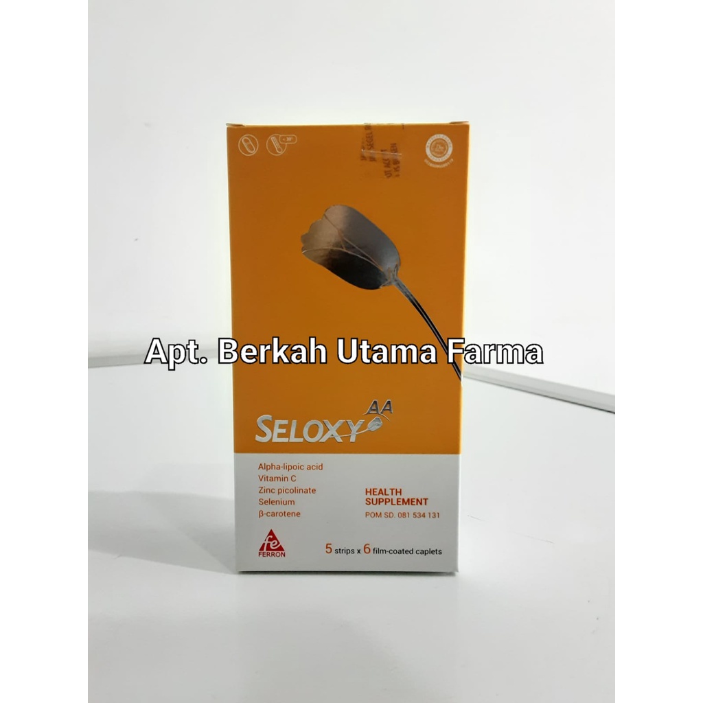 Jual Seloxy AA Box isi 30 tablet | Shopee Indonesia