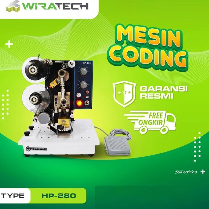 Jual Mesin Coding Semi-Auto Hp-280 - Mesin Cetak Kode | Shopee Indonesia